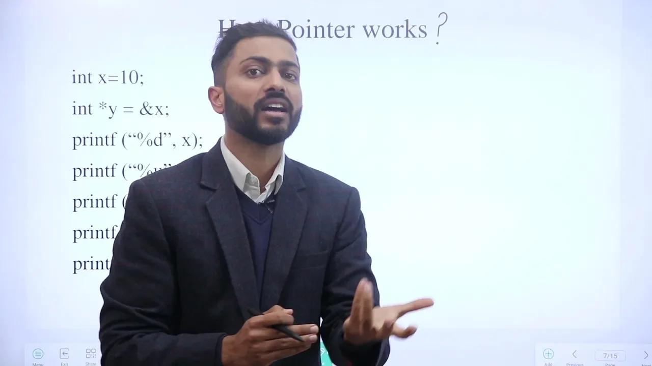 How Pointer Works Simplest Example C Programming