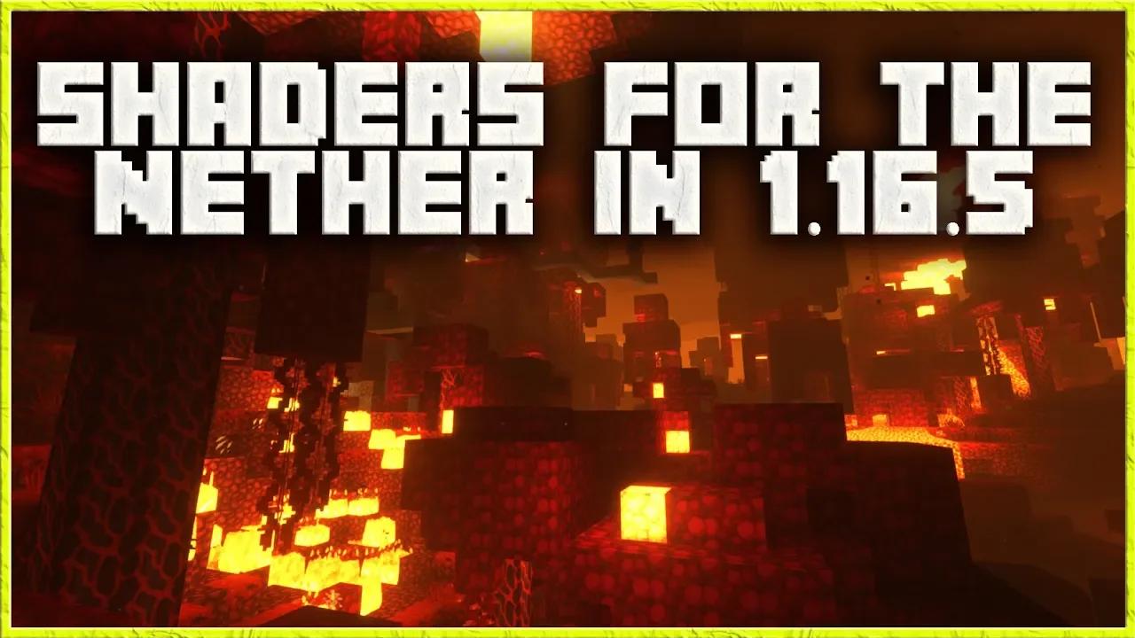 TOP 7 SHADERS for the NETHER 🏹 in Minecraft 1.16.5 [asmr soft spoken]
