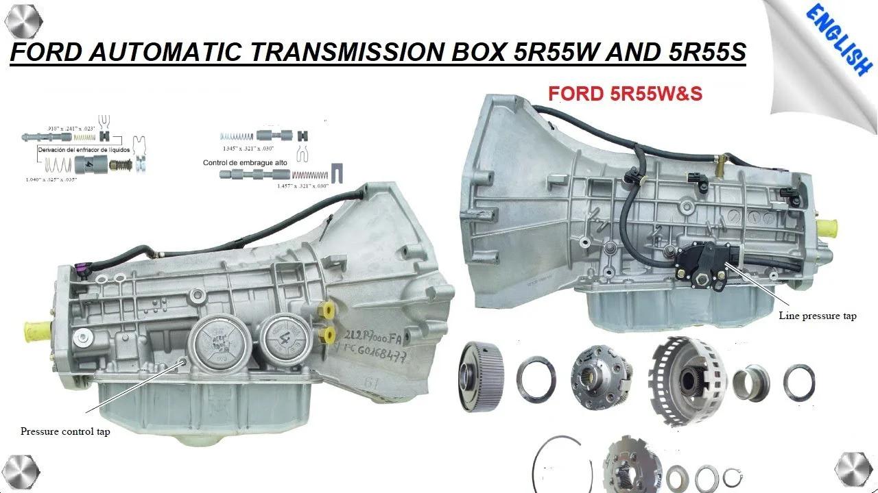 Ford automatic transmission box, Model 5R55W and 5R55S
