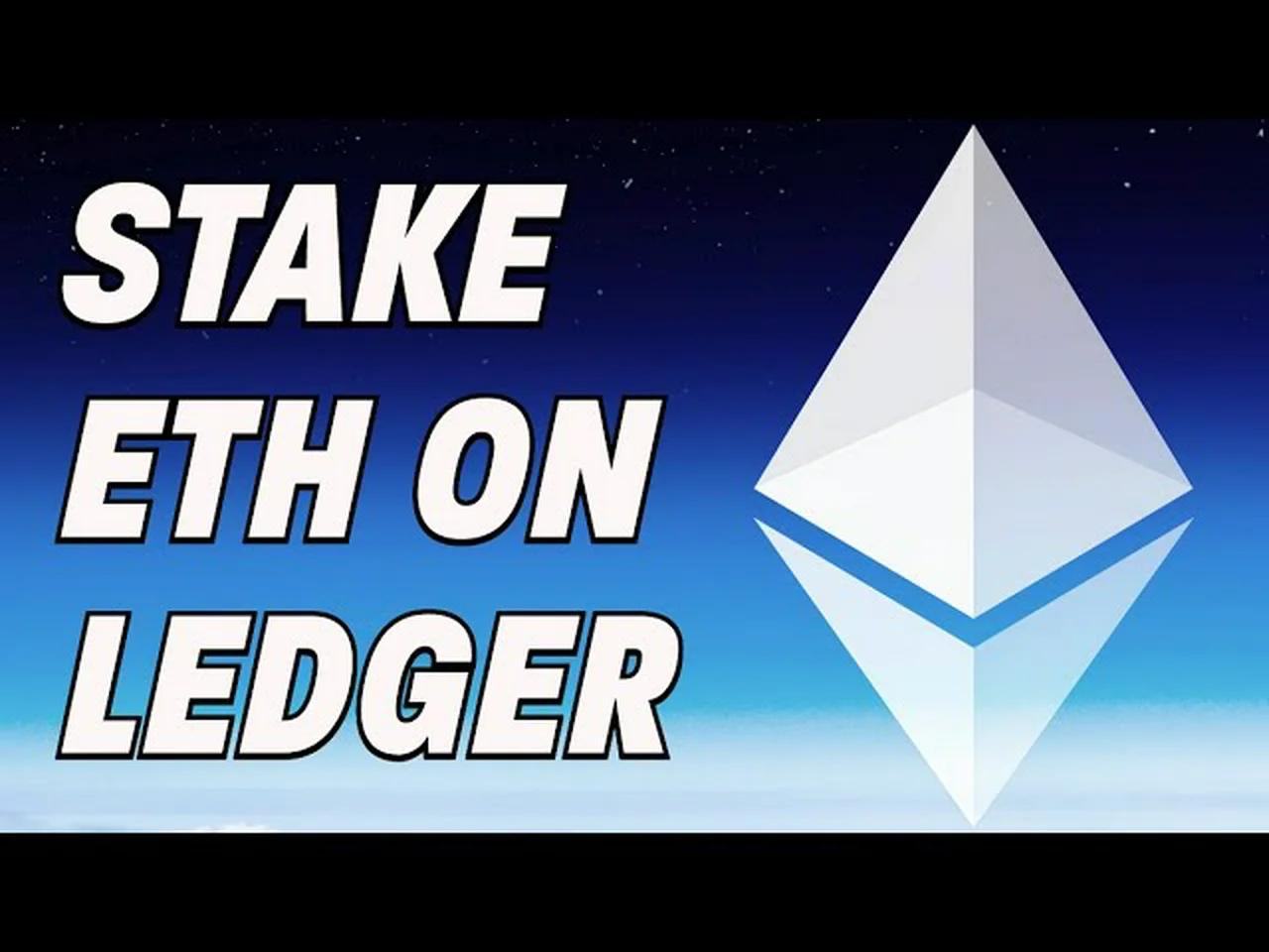 How to stake Ethereum (ETH) on Ledger