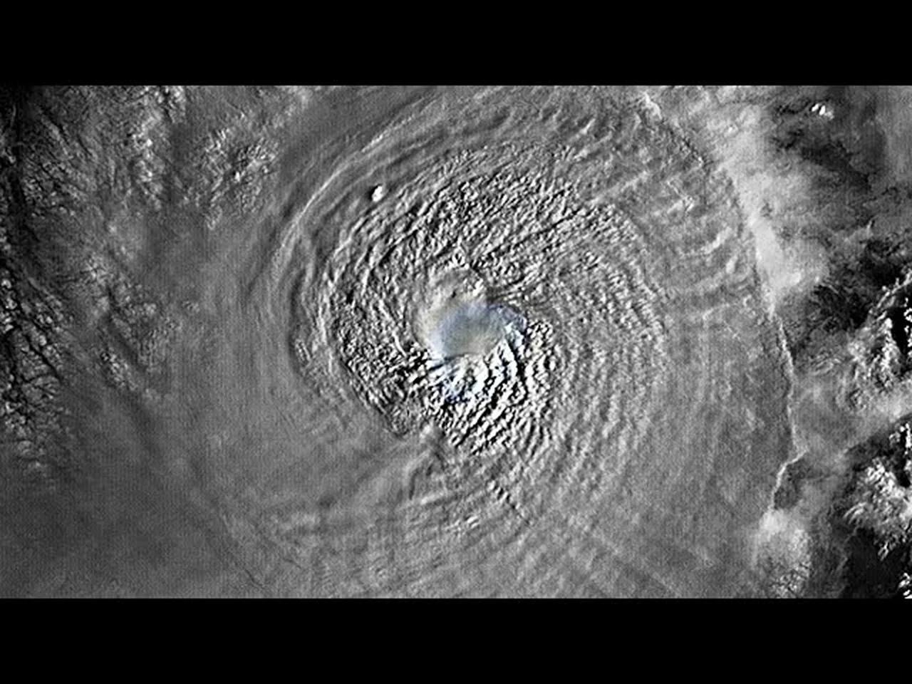A Closer Look At The Eye Of Hurricane Milton