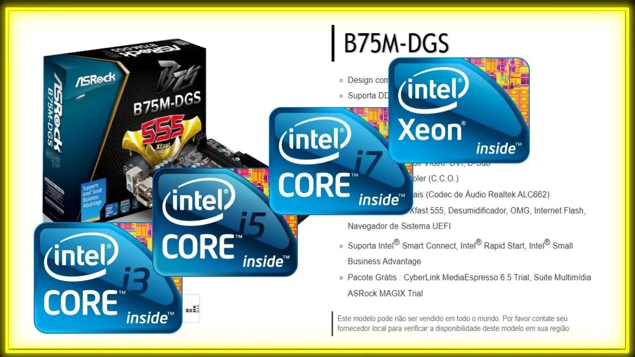 ASRock-B75M - DGS - Chipset Intel Express B75