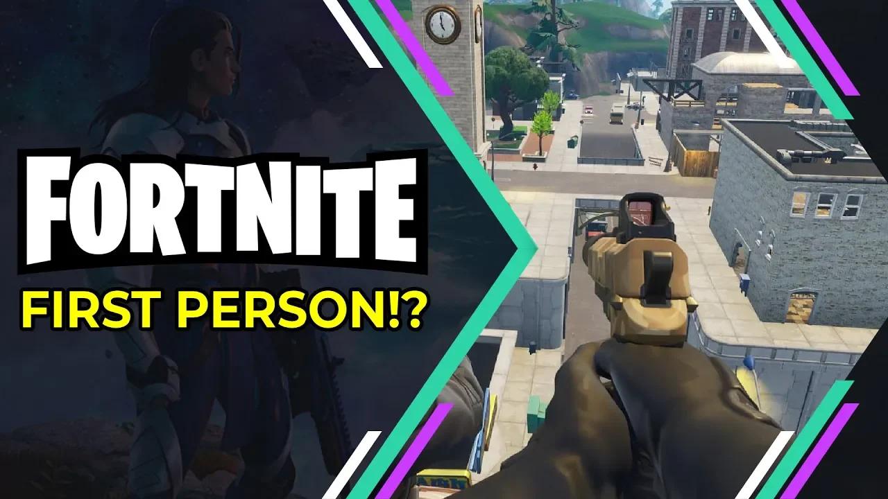 Fortnite adding First Person?