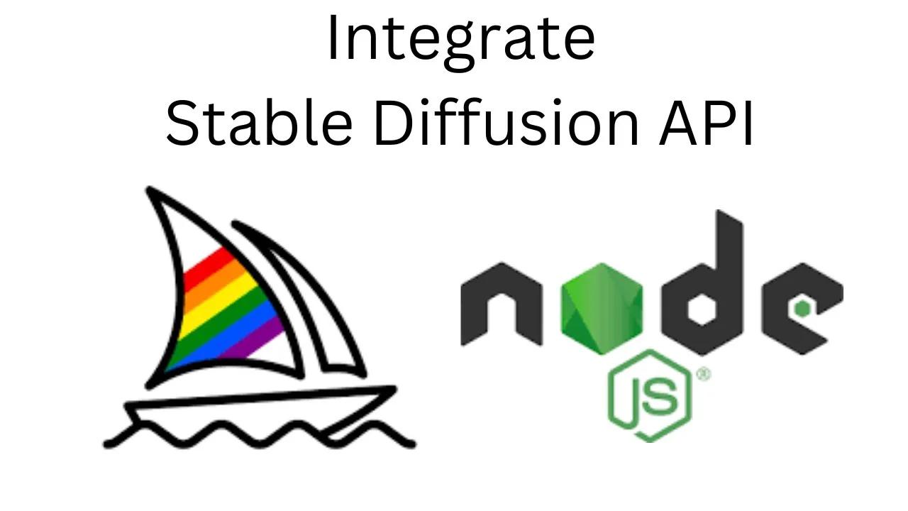 How to integrate Midjourney Stable Diffusion API NodeJS | Replicate JS AI Image Generator