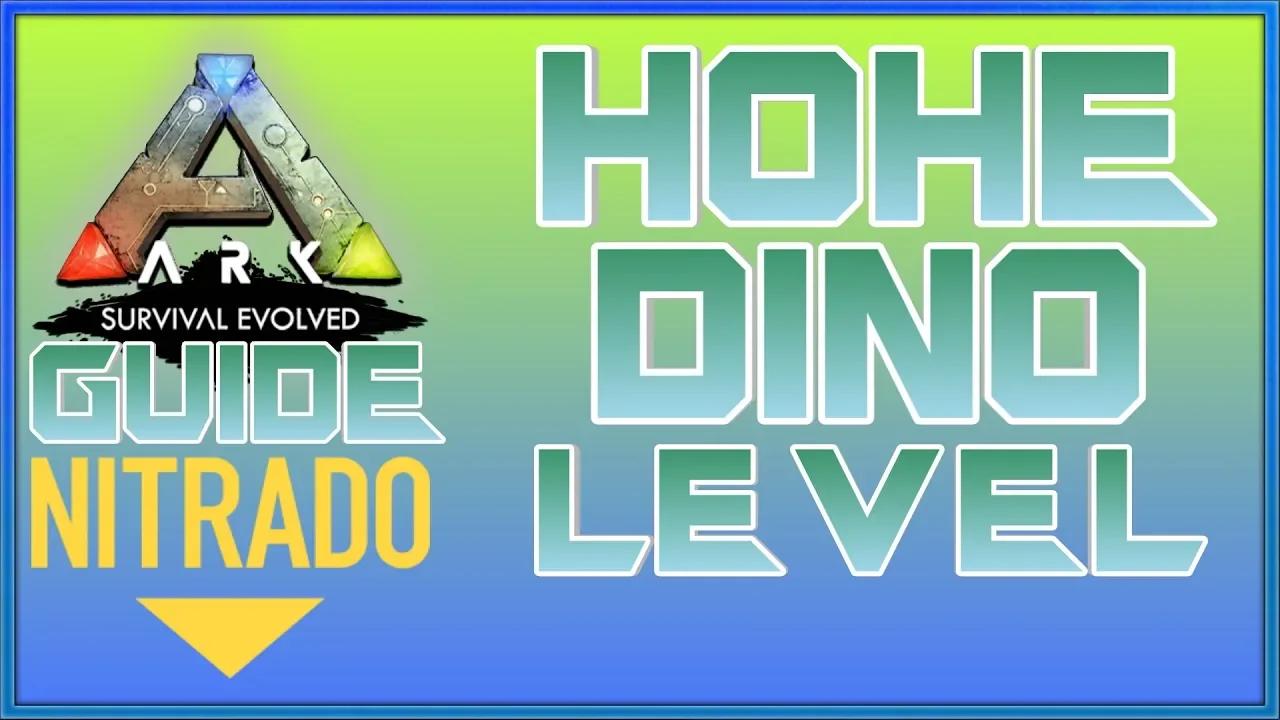 ARK GUIDE 💡 So bekommst du Hohe Dino Level auf einem Nitrado ARK Server | Tutorial