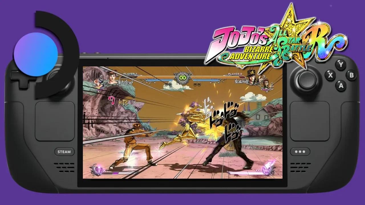 JoJo's Bizarre Adventure: All-Star Battle R Steam Deck Gameplay - Steam OS