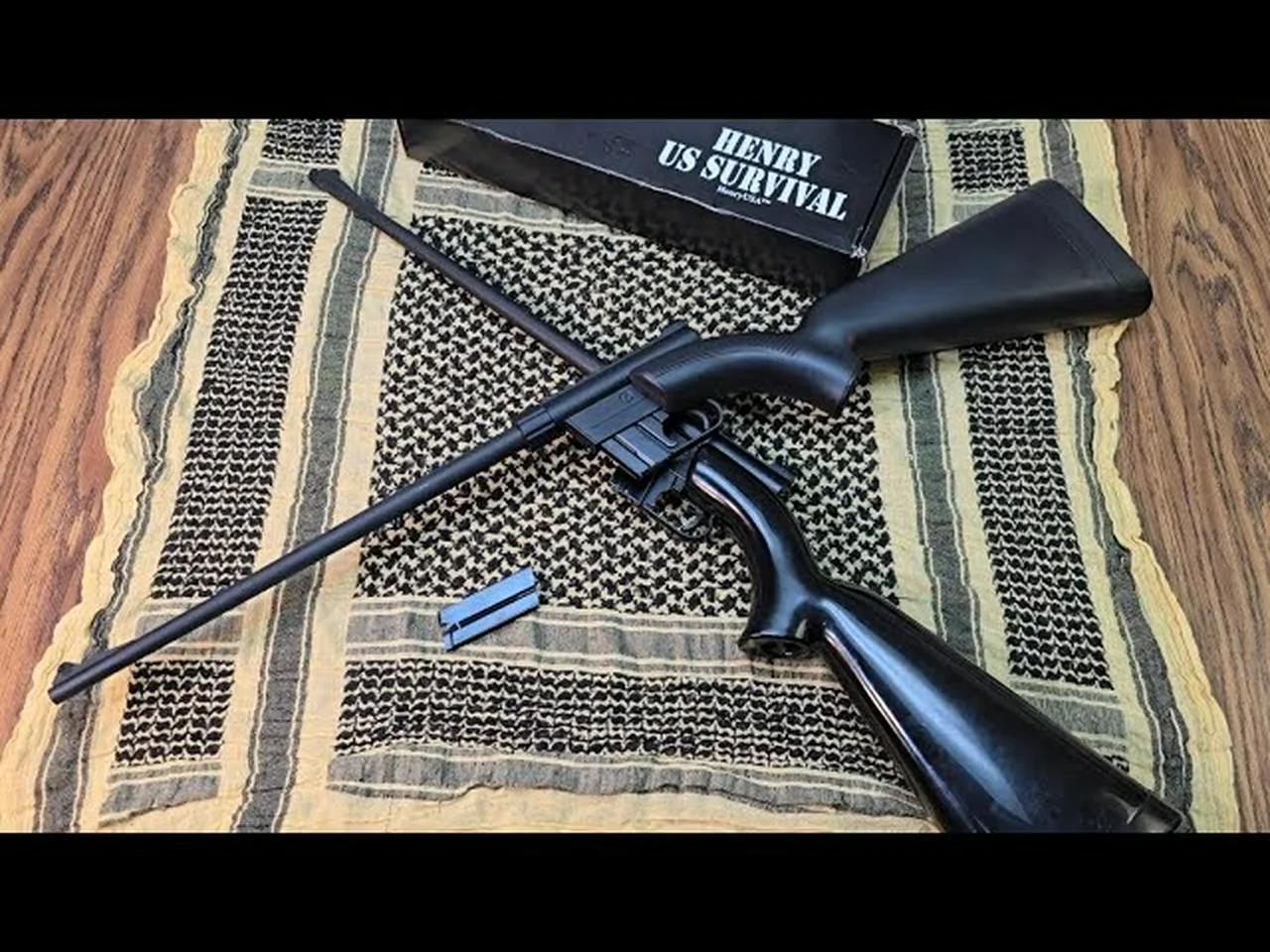 HENRY U.S. SURVIVAL RIFLE (COOL COMPLIMENT TO YOUR KIT!)