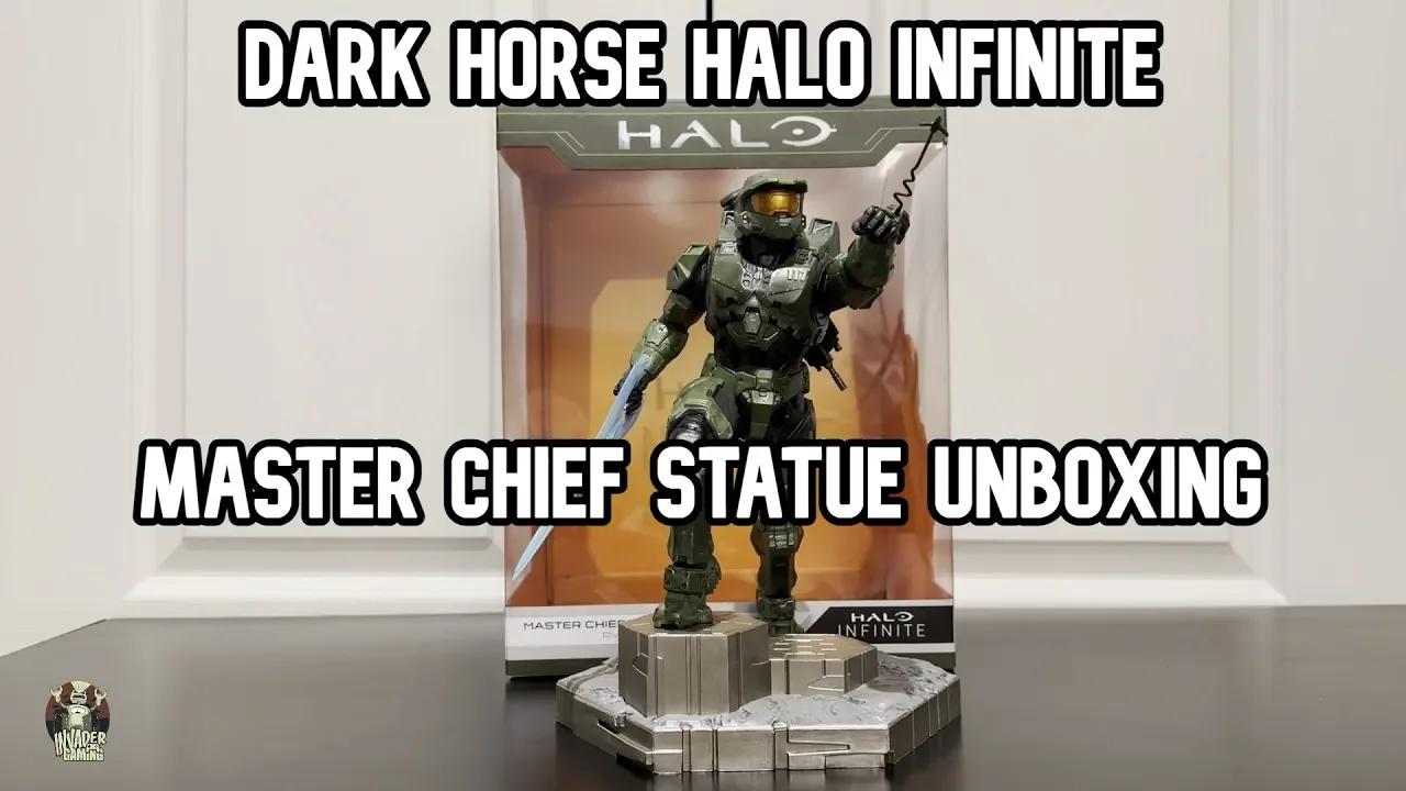 Dark Horse Halo Infinite Master Chief With Blue Sword & Grappleshot ...