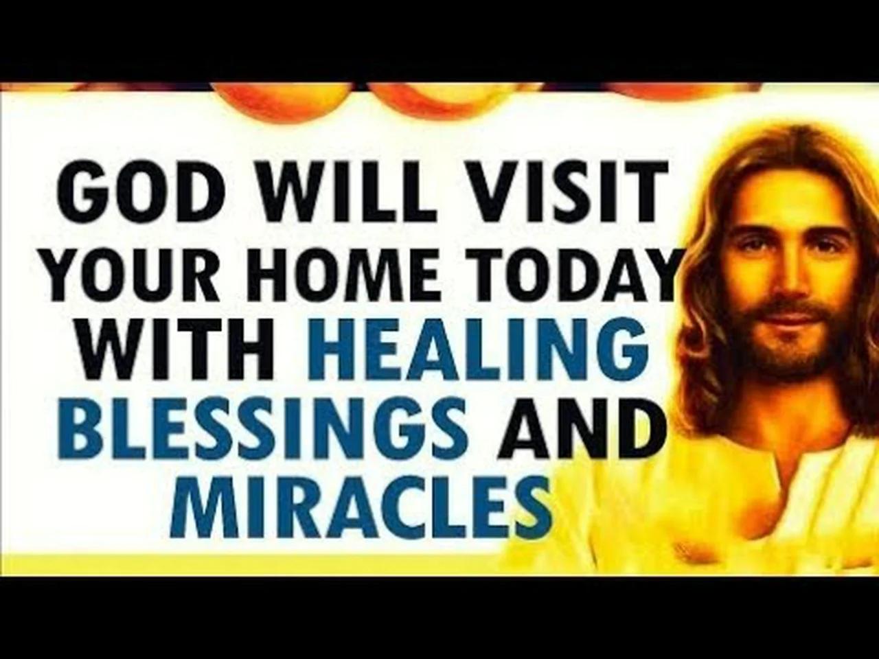GOD WILL VISIT YOU WITH BLESSINGS TODAY IF YOU WATCH NOW | Powerful ...