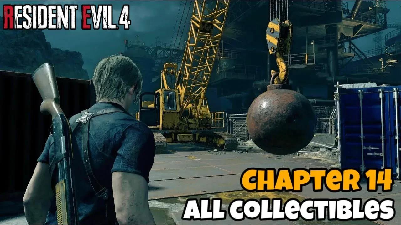 Resident Evil 4 Remake - Chapter 14 All Collectible Locations (Treasures, Castellans, Requests etc)