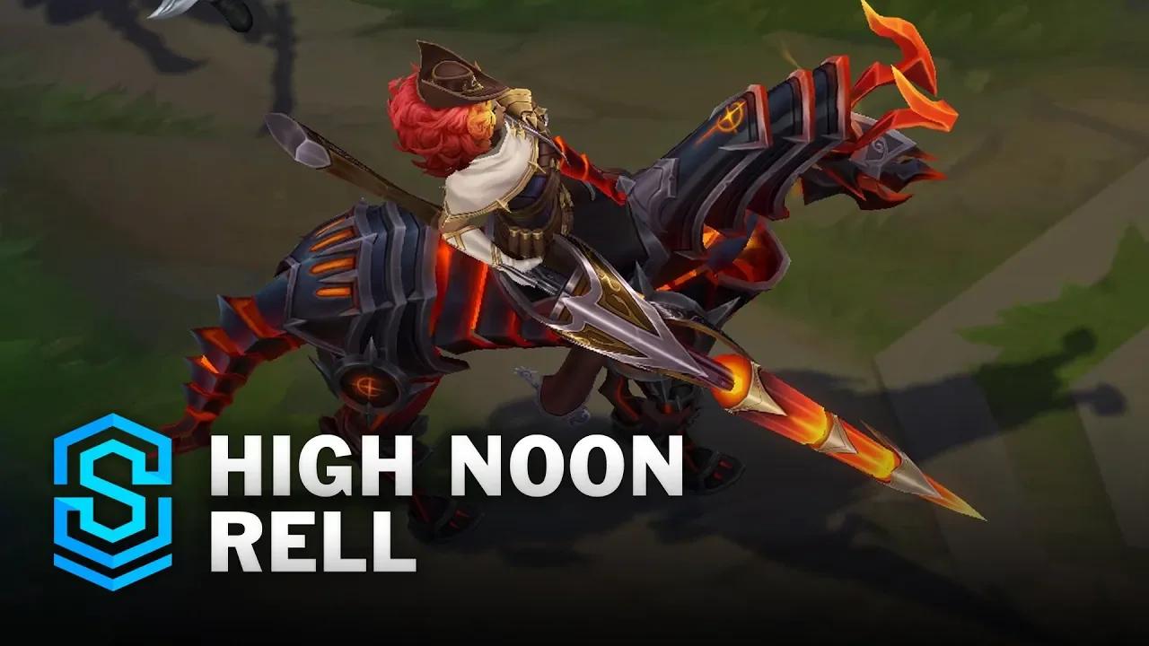 High Noon Rell Skin Spotlight - Pre-Release - PBE Preview - League of ...