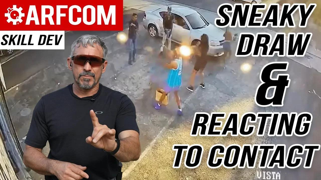 Sneaky Draw & React To Contact While Holding An Object