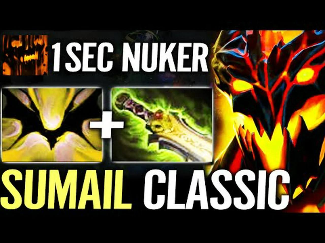 🔥 SUMAIL Shadow Fiend 1SEC Magic Nuker MID — Classic NVM Ethereal Blade ...