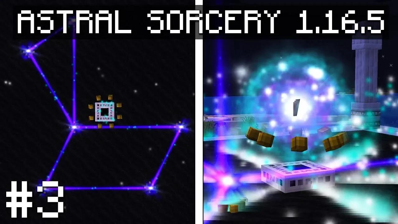 Astral Sorcery. So Setup #3 Tutorial 1.16.5-1.20.1 (minecraft java)