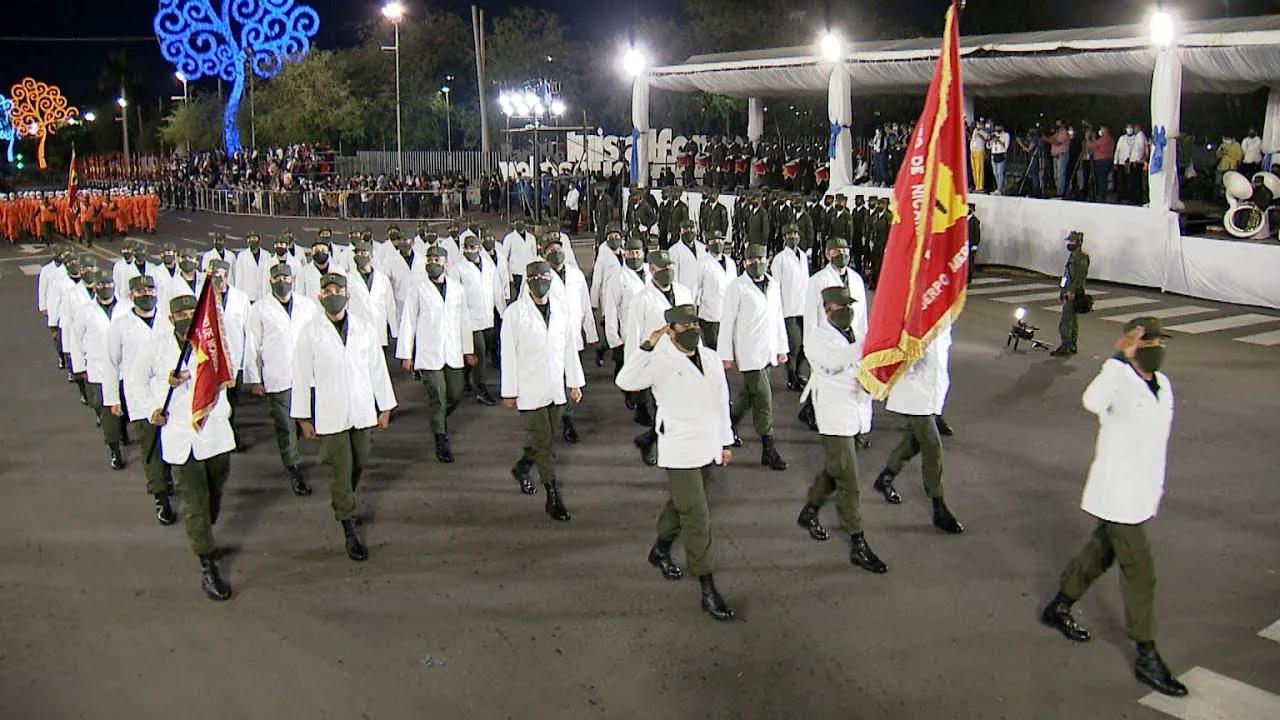 Desfile "Pueblo Ejército" por el 42 Aniversario del Ejército de Nicaragua