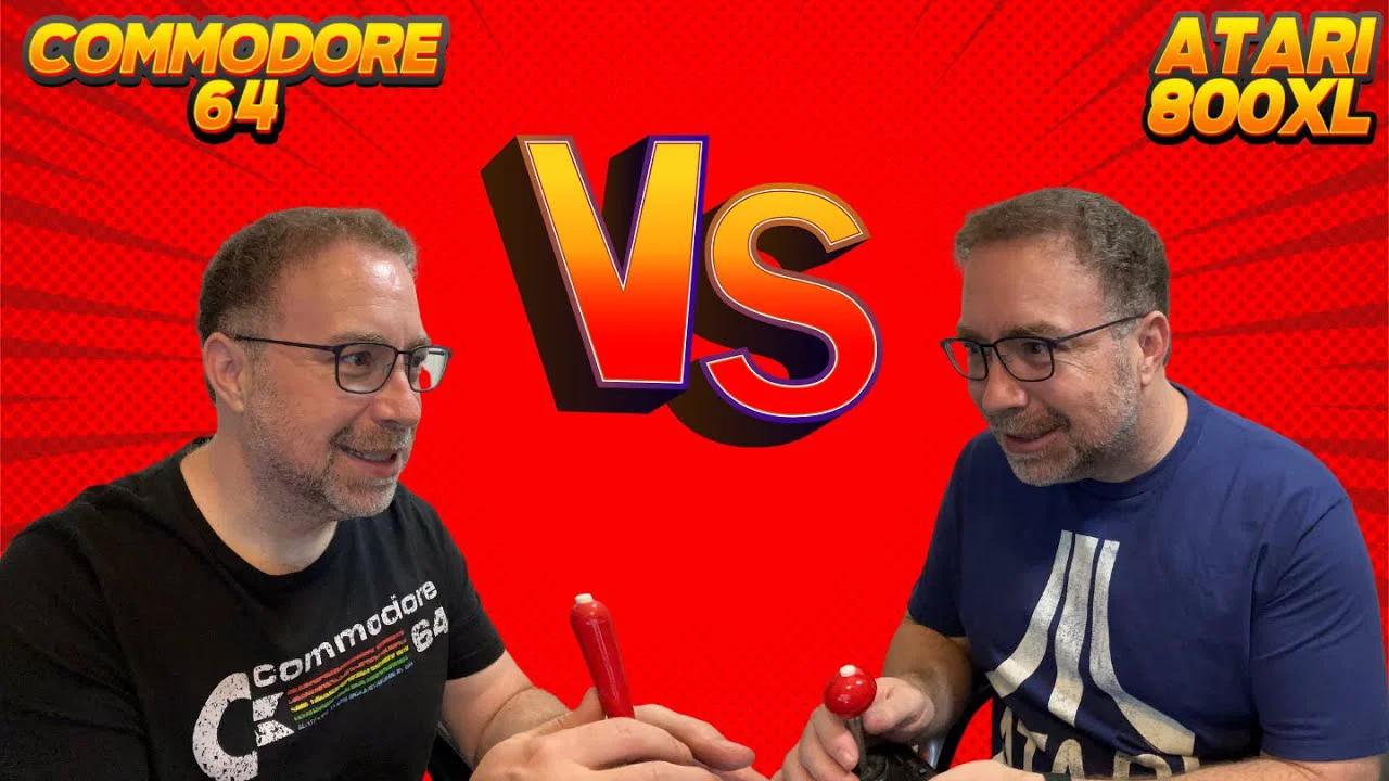Decoding the Best of Retro: C64 vs Atari 800XL - Top 'D' Games Compared!