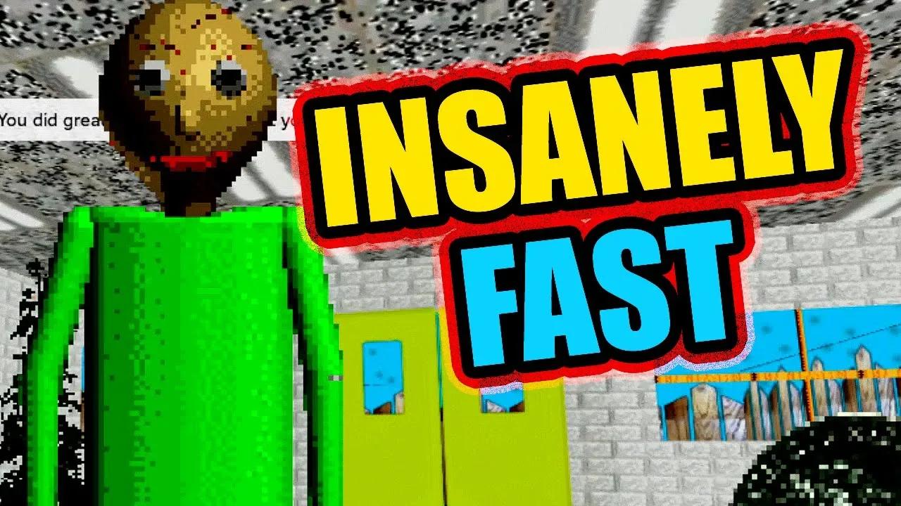 Baldi Became Ultra Fast, BALDI'S BASICS in Education and Learning, Full ...