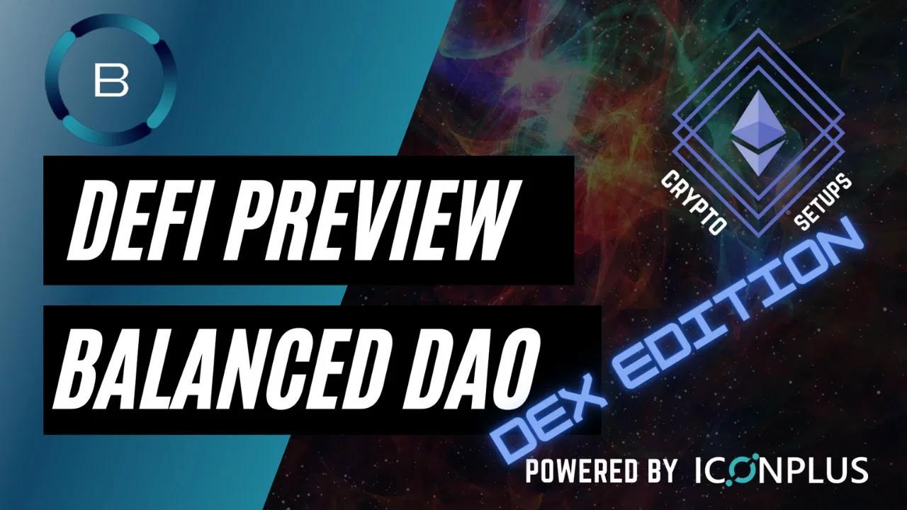 Balanced Preview- How to add liquidity to trading pairs on the Balanced Dex