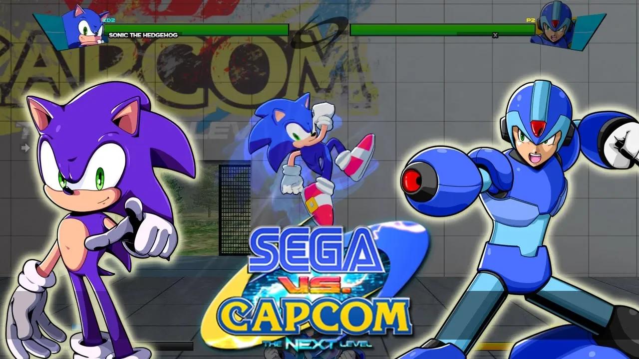 🕹️ SEGA Vs CAPCOM (DEMO) - Testing SONIC [MUGEN-IKEMEN] HD 60FPS 🕹️