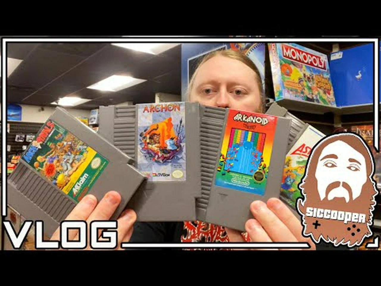 Unboxing a Large Nintendo NES Collection | SicCooper
