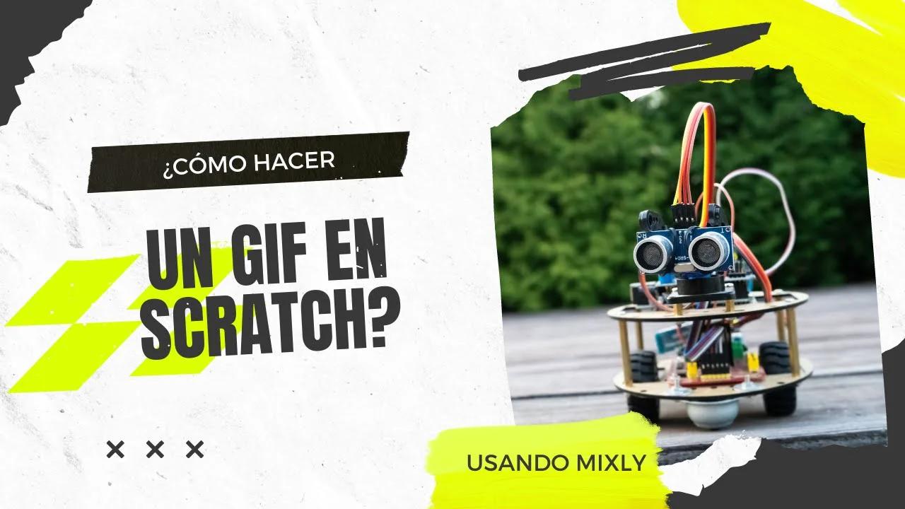 CURSO DE PROGRAMACIÓN EN SCRATCH -Cómo usar un GIF en Scratch