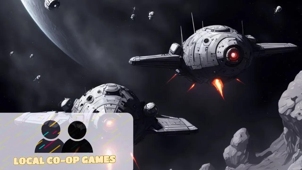 Galactic Lander - How to Play Local Multiplayer (Free Game)