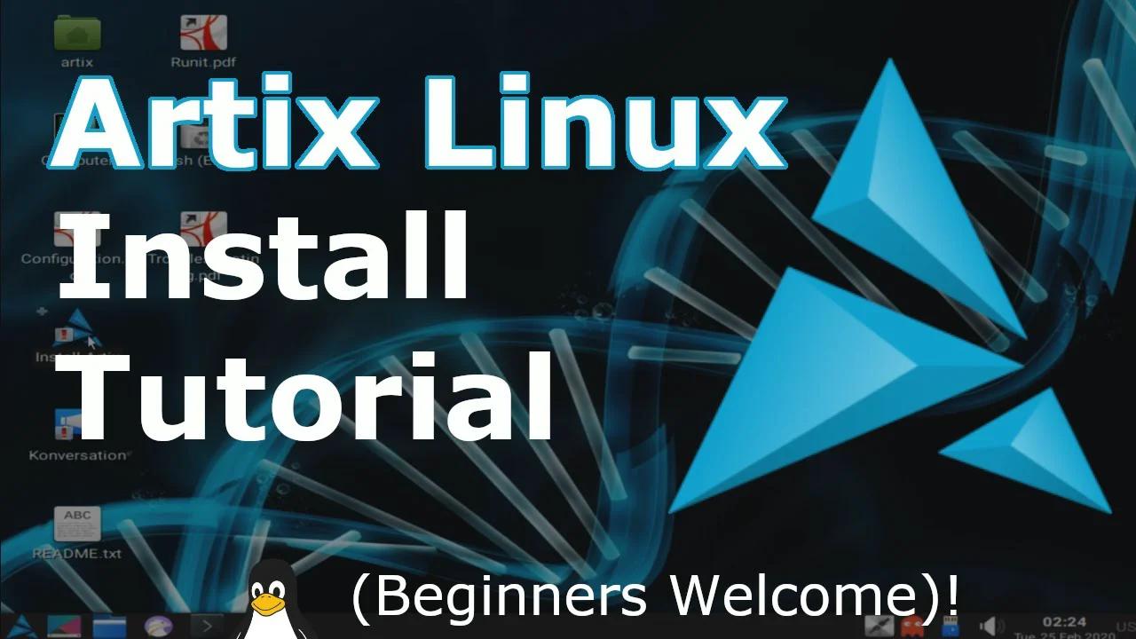 Artix Linux Install Tutorial (with RUNIT System/Service Manager) | 2021 | Linux Beginners Guide