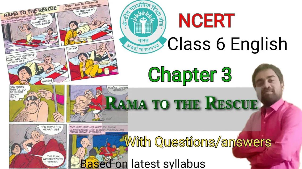 Rama To The Rescue | Chapter 3 | Class 6 English | QUES/ANS | CBSE | NCERT | POORVI | @ATOZSTUDYZ