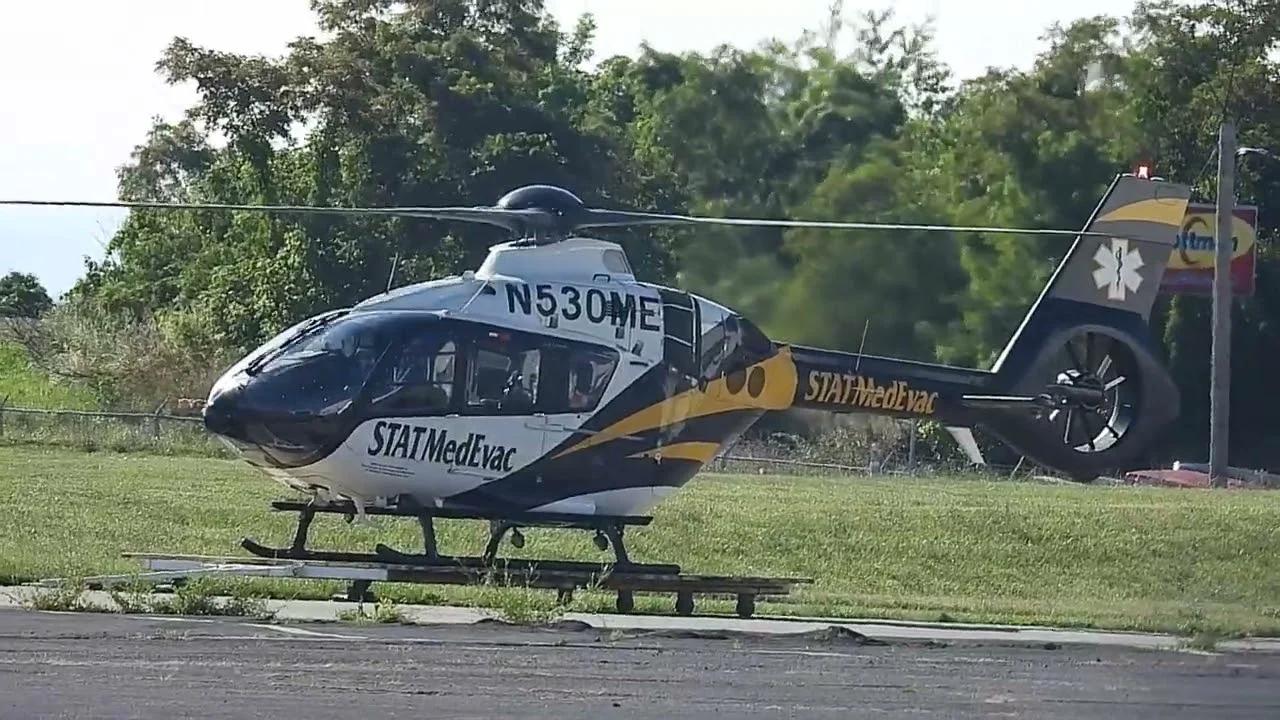 N530ME - STAT MedEvac 4 Taking Off