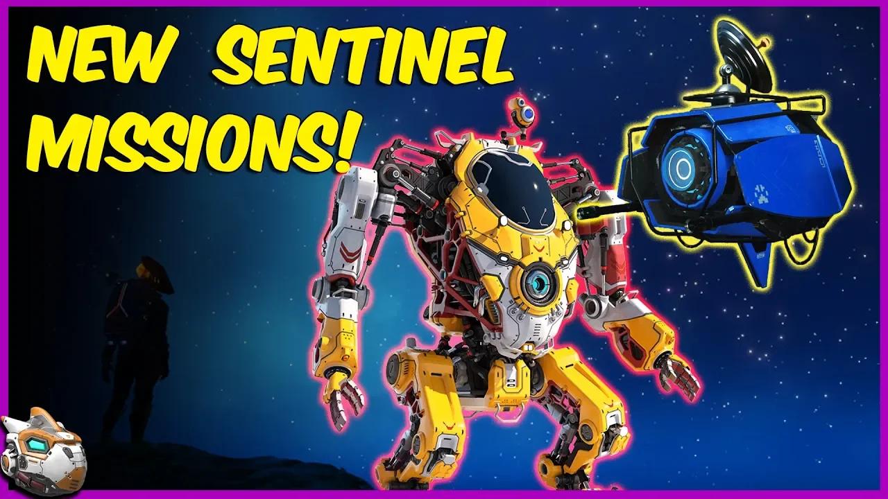How To Complete The NEW Sentinel Missions! No Man's Sky Sentinel Update ...