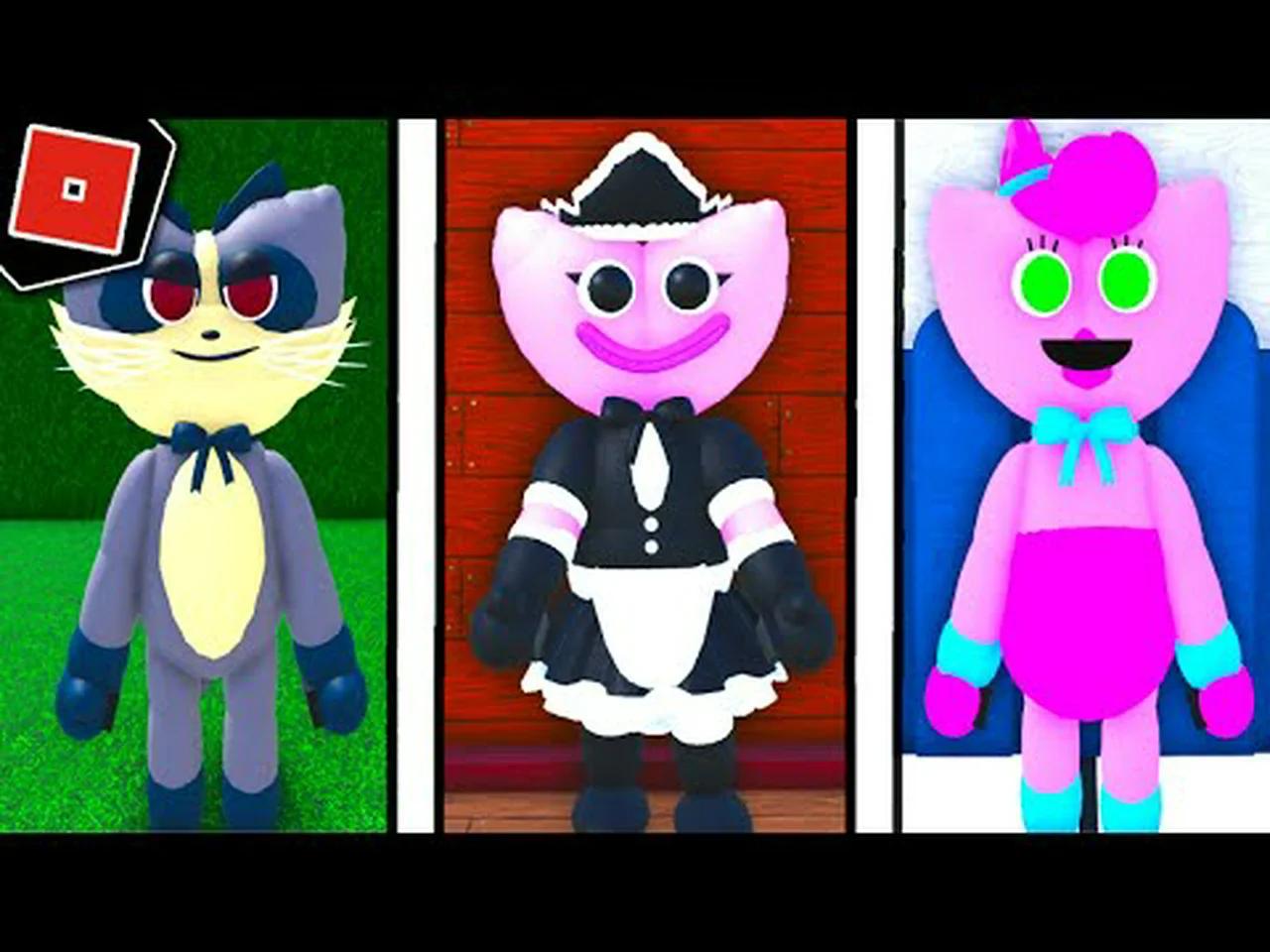 How to get MAID HUGGY, HUGGY LONG LEGS, RACKY WACKY BADGES in FIND THE ...