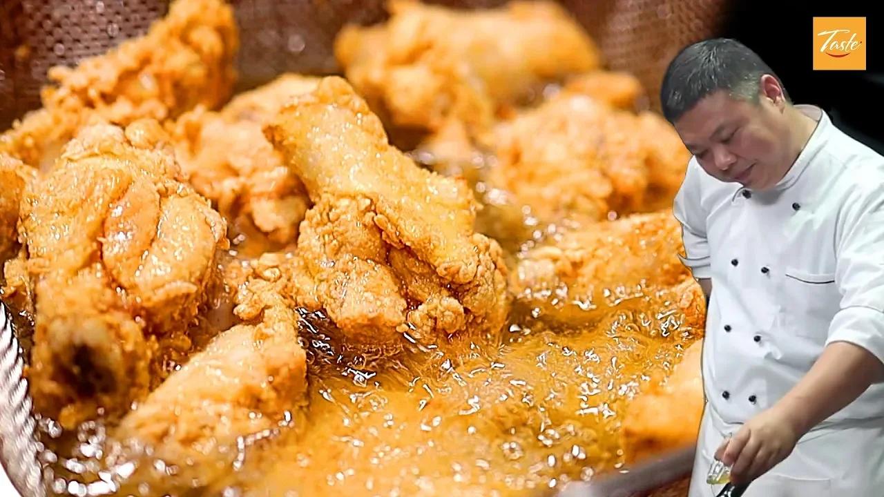 Dynamite! Korean Fried Chicken (KFC) Cooking with Masterchef | Street ...