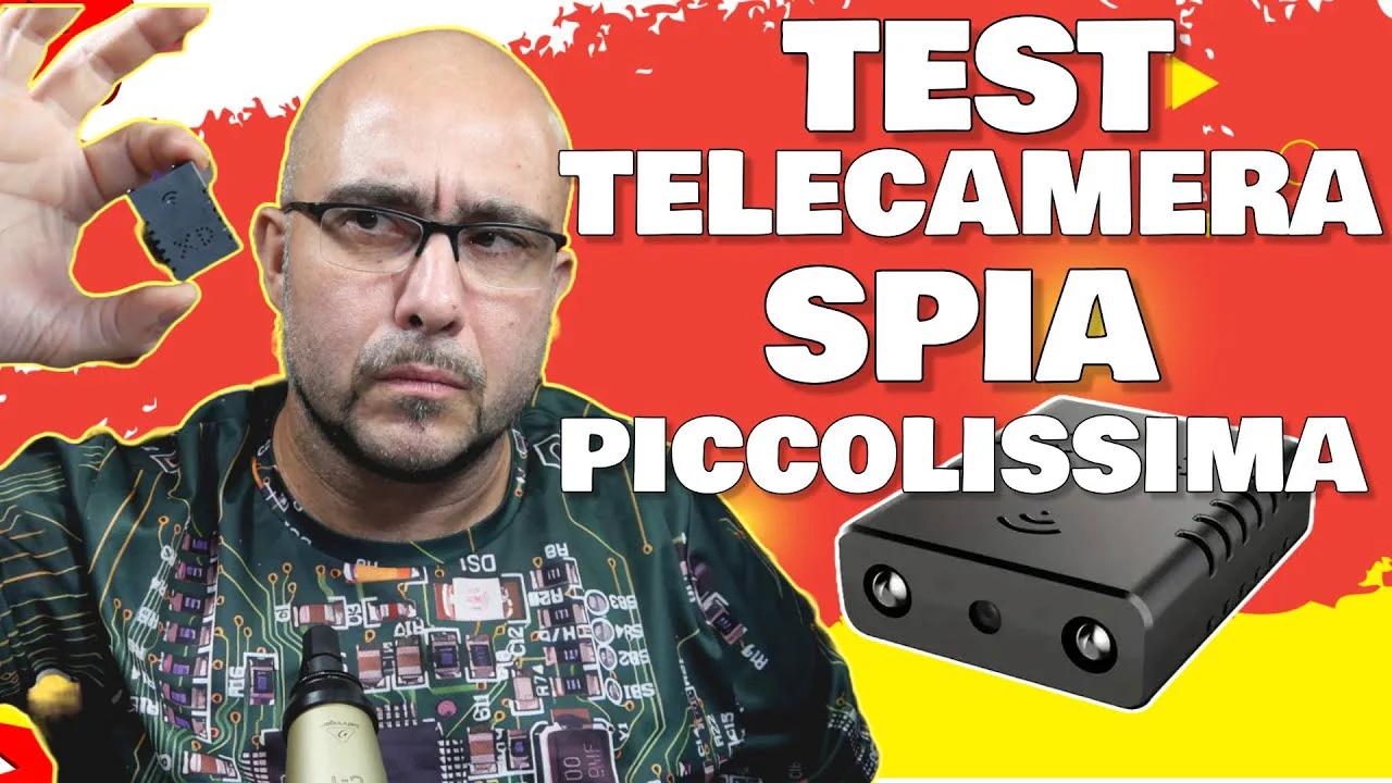 PROVO UNA MINI TELECAMERA SPIA PICCOLISSIMA WI-FI MOLTO ECONOMICA E ...