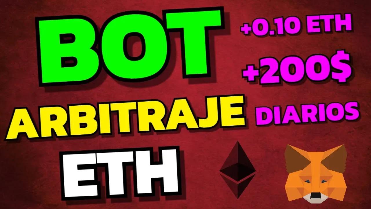 COMO CREAR TU PROPIO BOT DE ARBITRAJE EN ETHEREUM - TUTORIAL +200$ DIARIOS