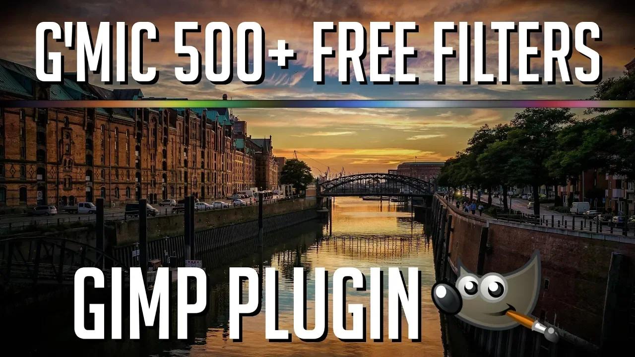 Over 500 Free Extra Filter Effects with G'MIC Plugin | GIMP Tutorial