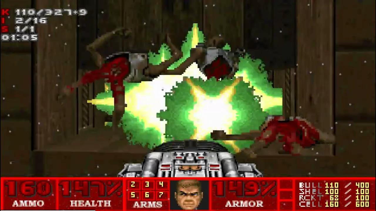 Doom 2 "Hell Revealed" [MAP32: Mostly Harmfull] UV-Max Mode {Crusty Doom}