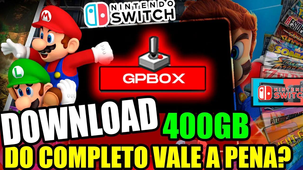 GPBOX - CENTRAL DE GAMES RETRÔ- DOWNLOAD 400GB VALE A PENA ? - BATOCERA GRÁTIS
