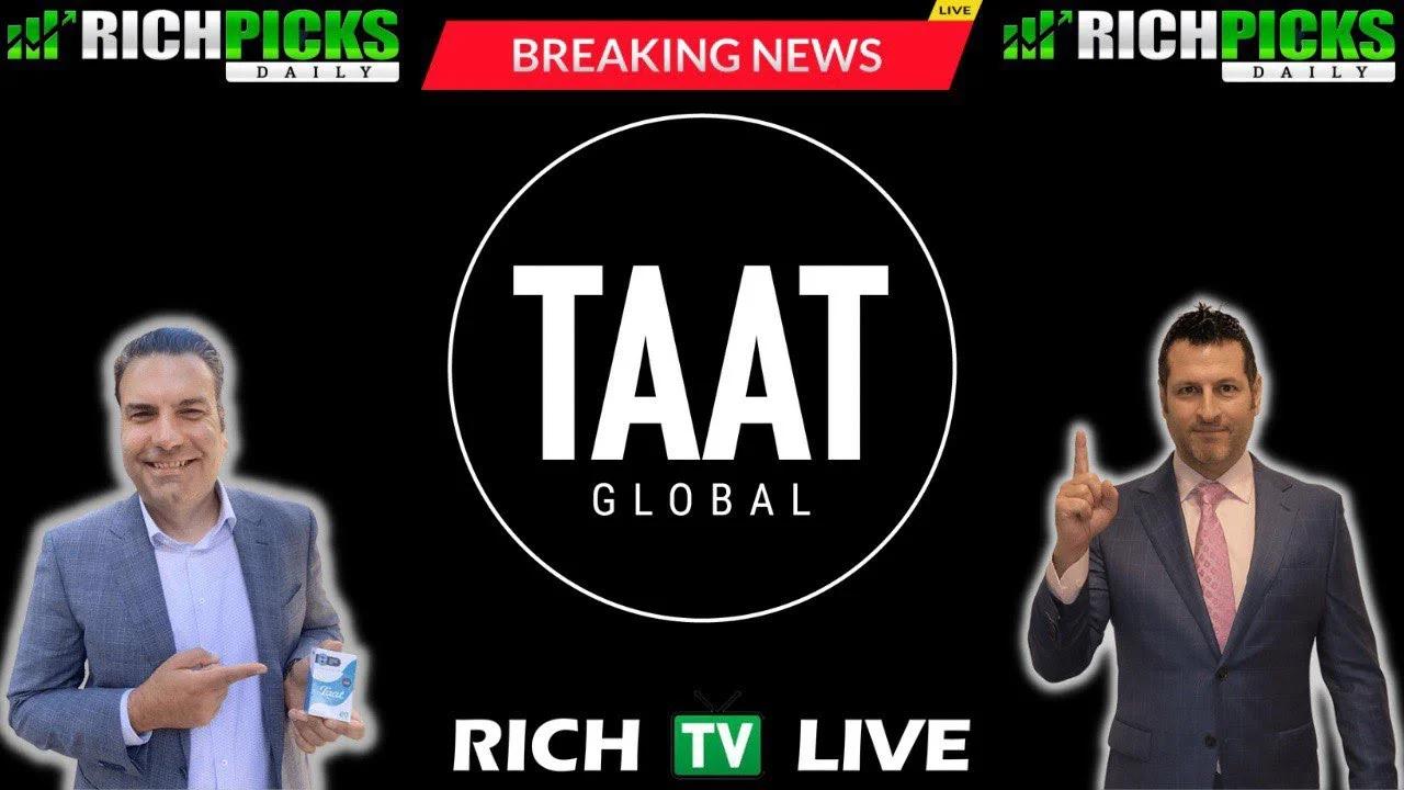 TAAT GLOBAL ALTERNATIVES CEO SETTI COSCARELLA EXCLUSIVELY ON 📺 RICH TV LIVE