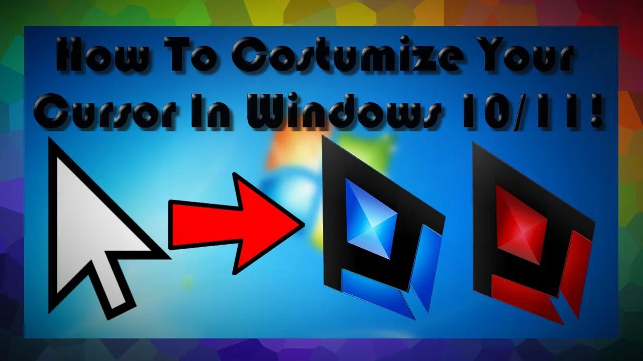 How To Add Custom Cursors In Windows 10/11!