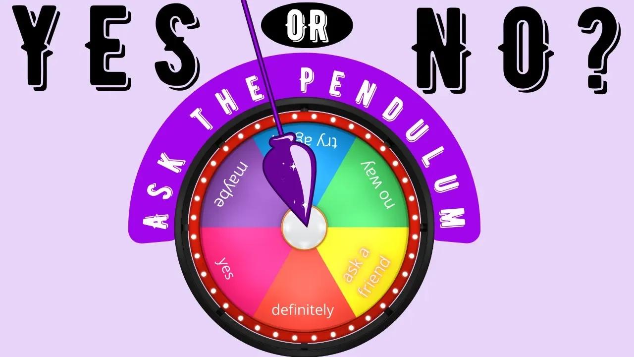 🌈YES or NO Pendulum Reading 🌈 Ask 3 Questions Get Quick Answers 🙏💫💜💍🤑 ...