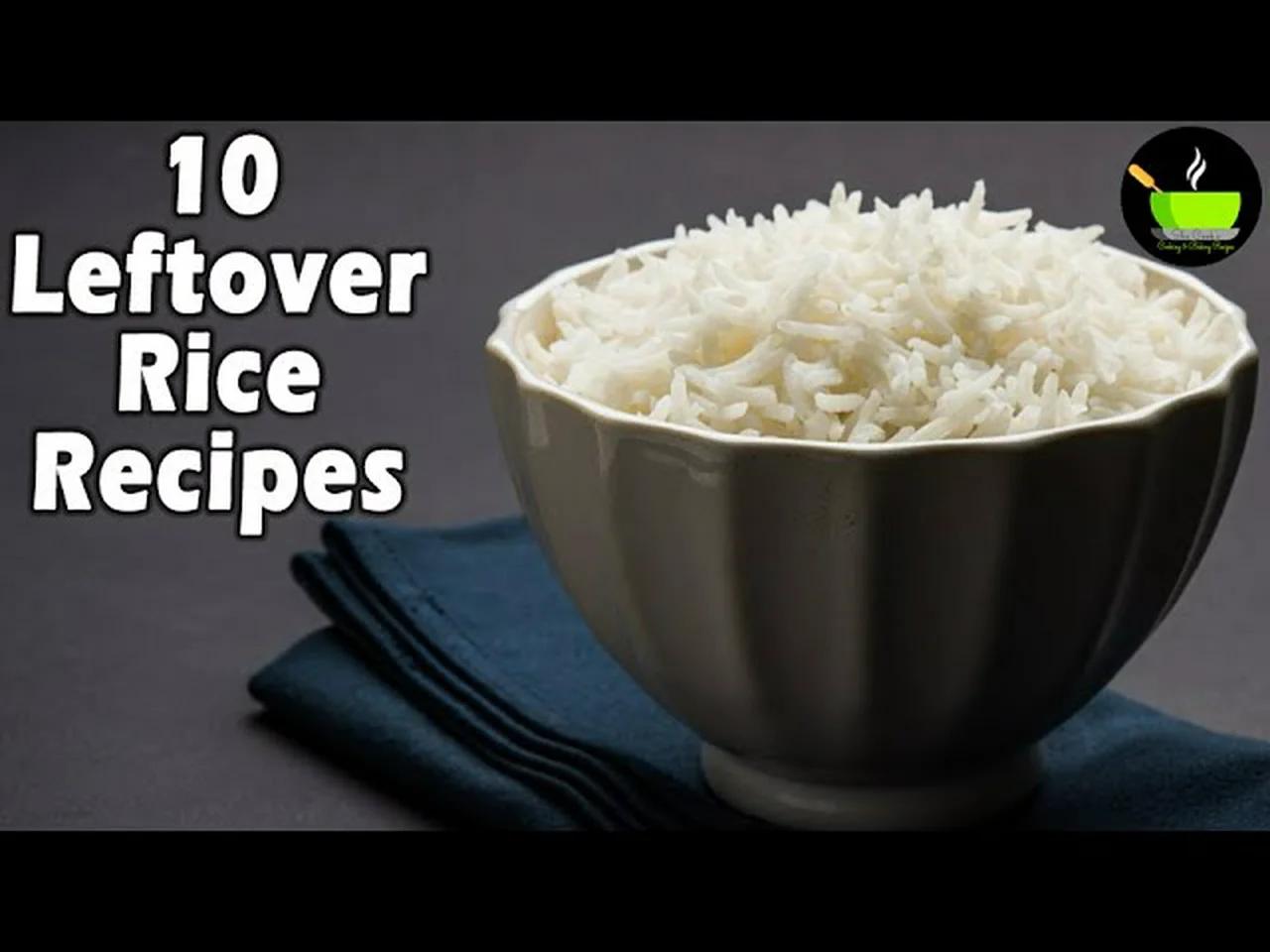 10 Best Leftover Rice Recipes | 10 Recipes To Try with Leftover Rice ...
