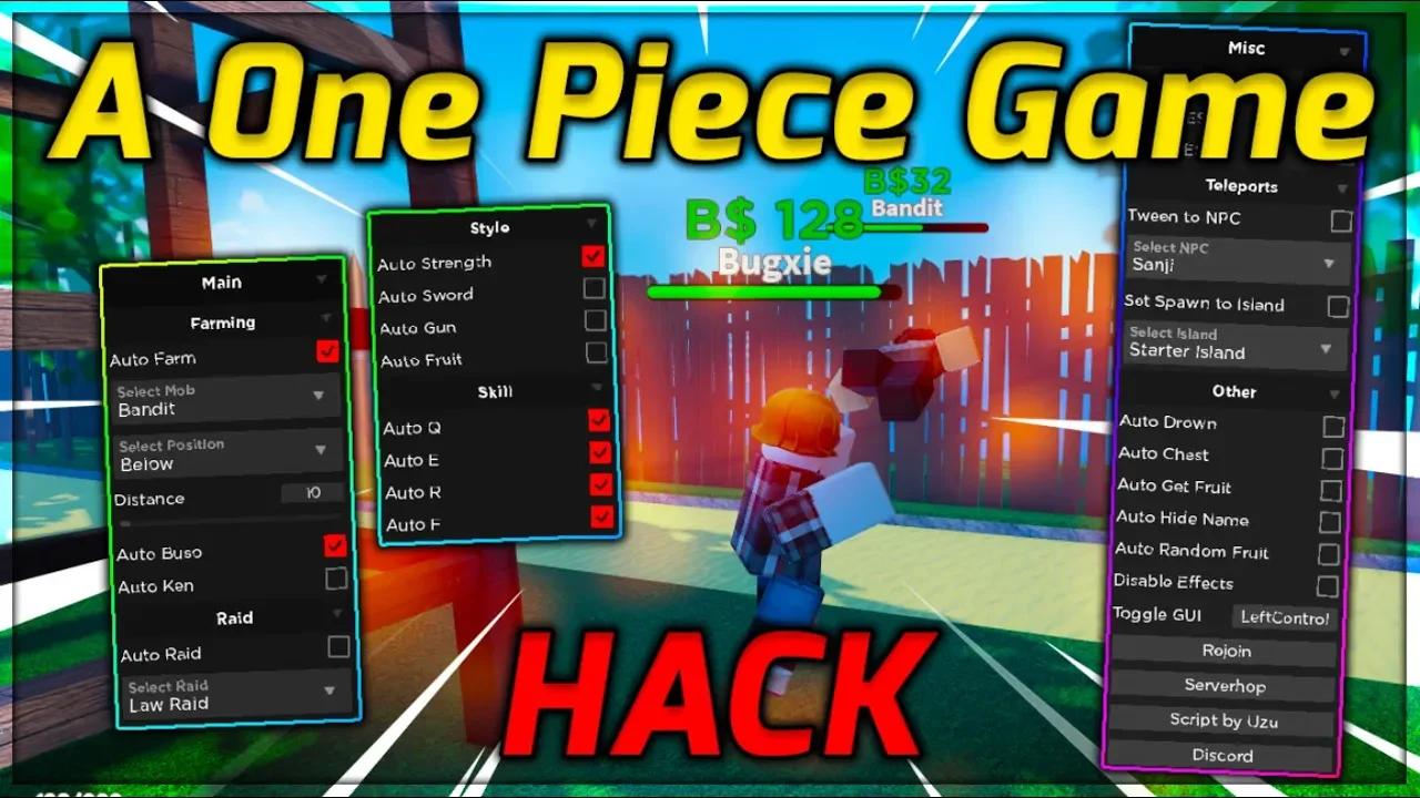 A ONE PIECE GAME Script HACK GUI | WORKING, 2022
