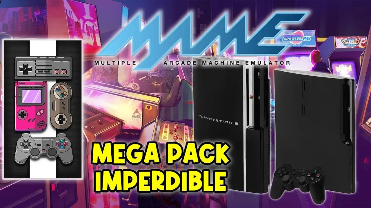 MEGA PACK PARA PS3 RETRO GAMES MAME