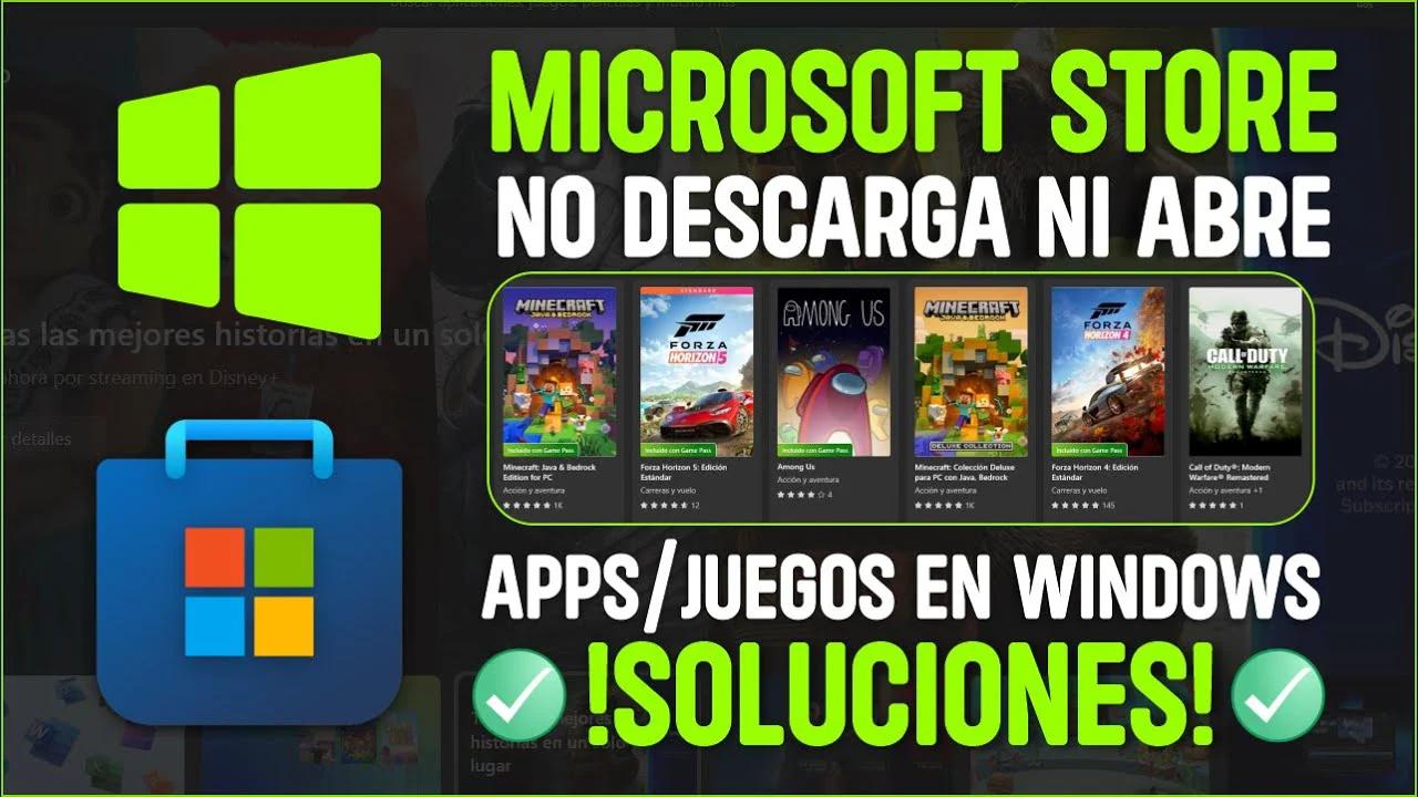 Microsoft Store no funciona: solución fácil para descargar apps y ...