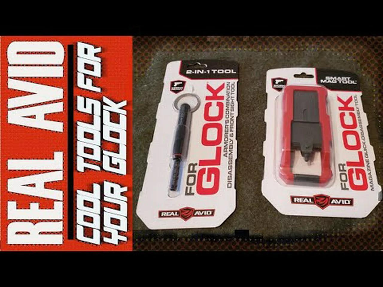 2-in-1 Glock tool and Smart mag tool for Glock, by REAL AVID.