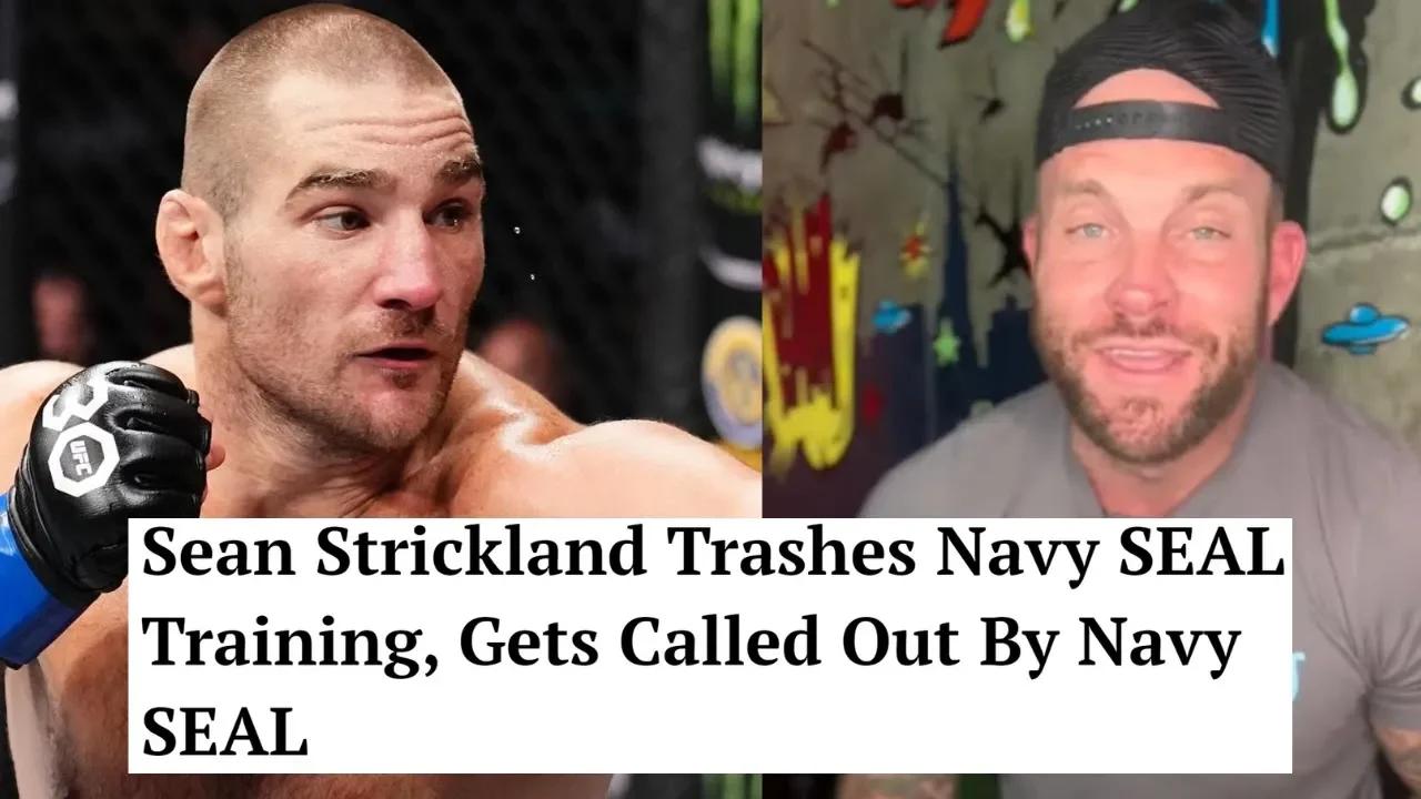 UFC Star Sean Strickland Gets CALLED OUT By Former Navy SEAL After ... UFC Star Sean Strickland Gets CALLED OUT By Former Navy SEAL After ...