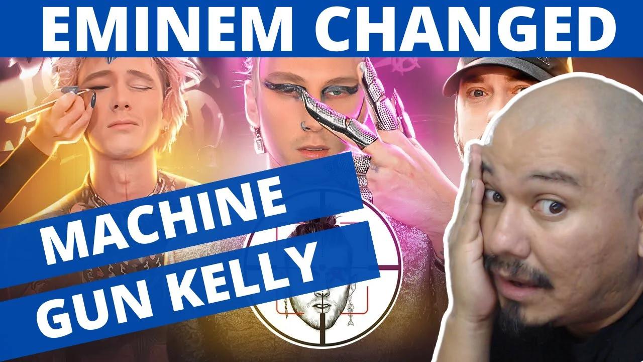 Music Vibe Reaction: How Eminem CHANGED Machine Gun Kelly's LIFE