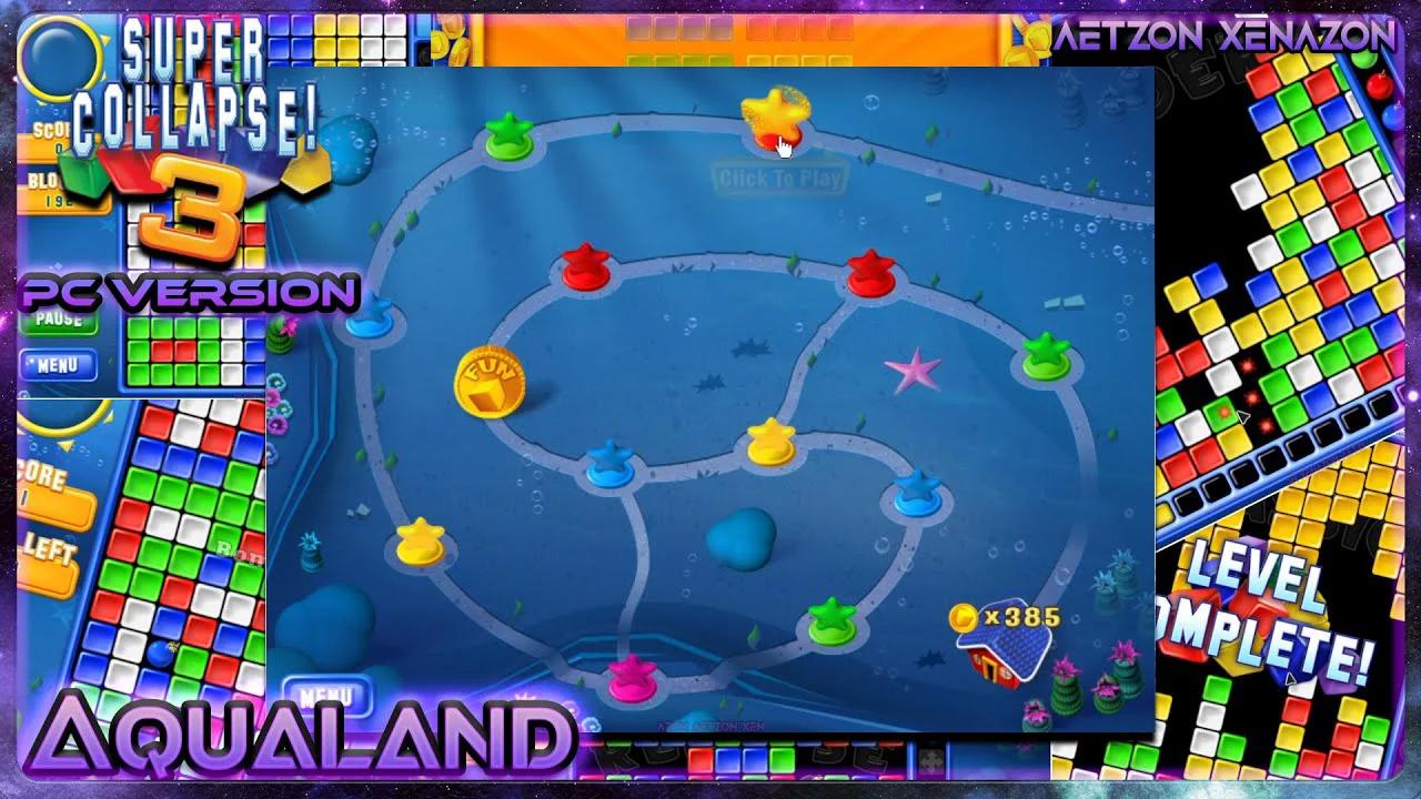 Super Collapse! 3 [2006 PC] [GameHouse Nostalgia] | W3 - Aqualand