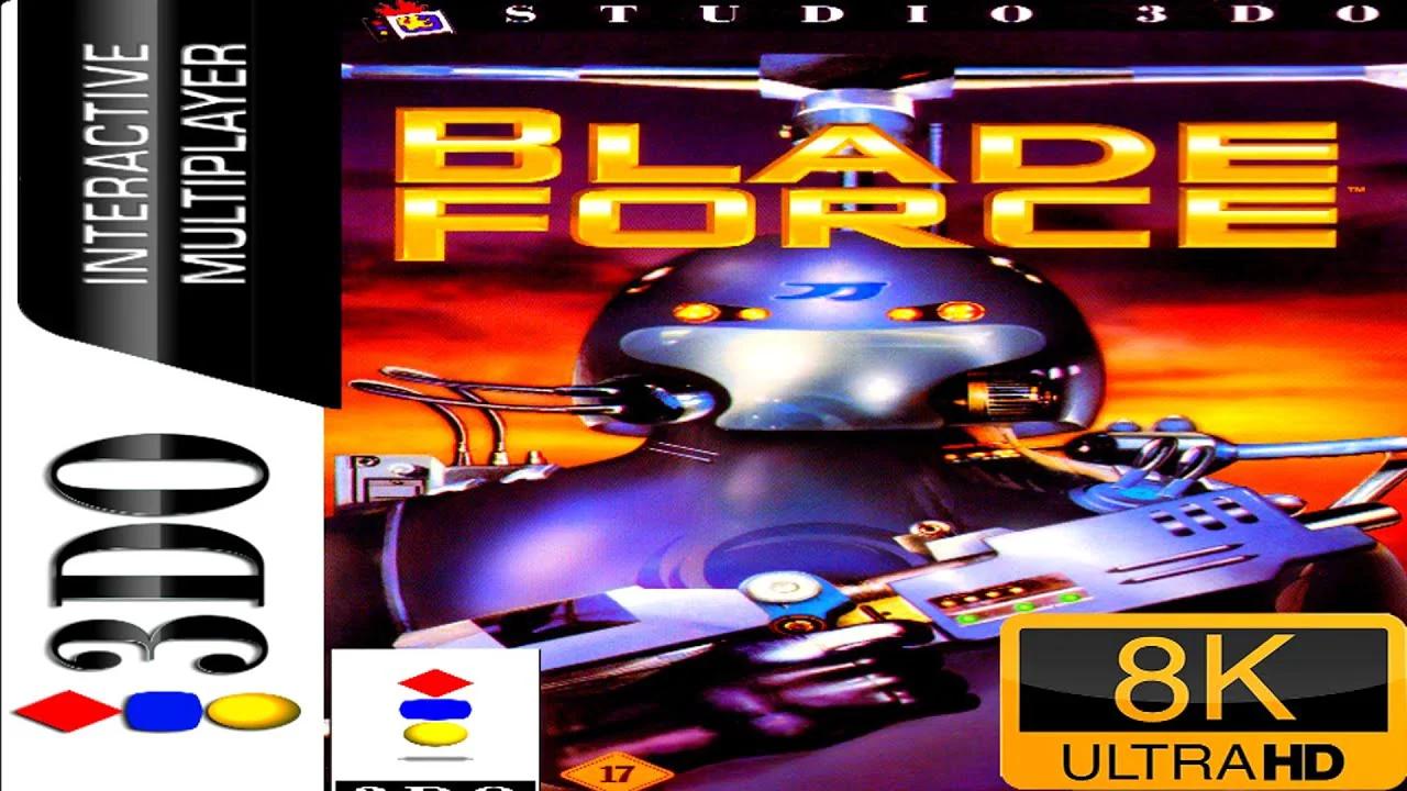 Blade Force 3DO Opening Intro A.I. Upscale 8K
