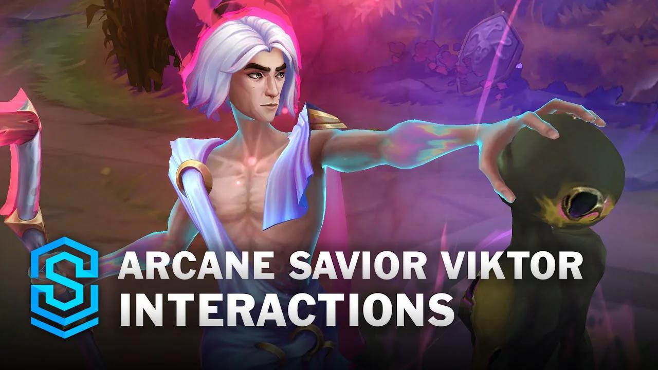 Arcane Savior Viktor Special Interactions